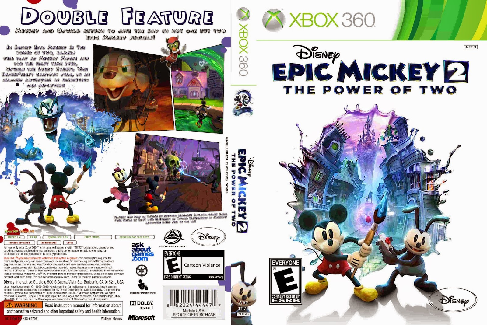 Ruy Games: Epic Mickey 2 The Power Of Two